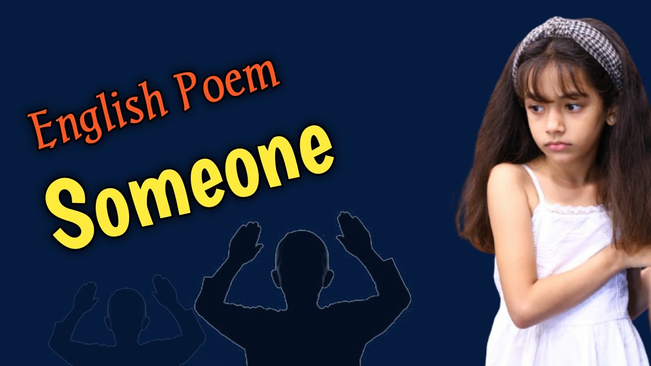 Someone poem | Someone Came Knocking - English Poem - YouTube