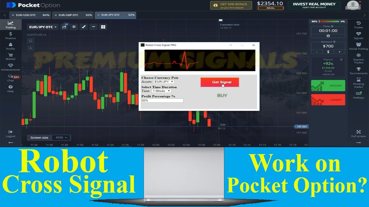 How Robot Cross Signal Work On Pocket Option ? Must Watch This Video ...