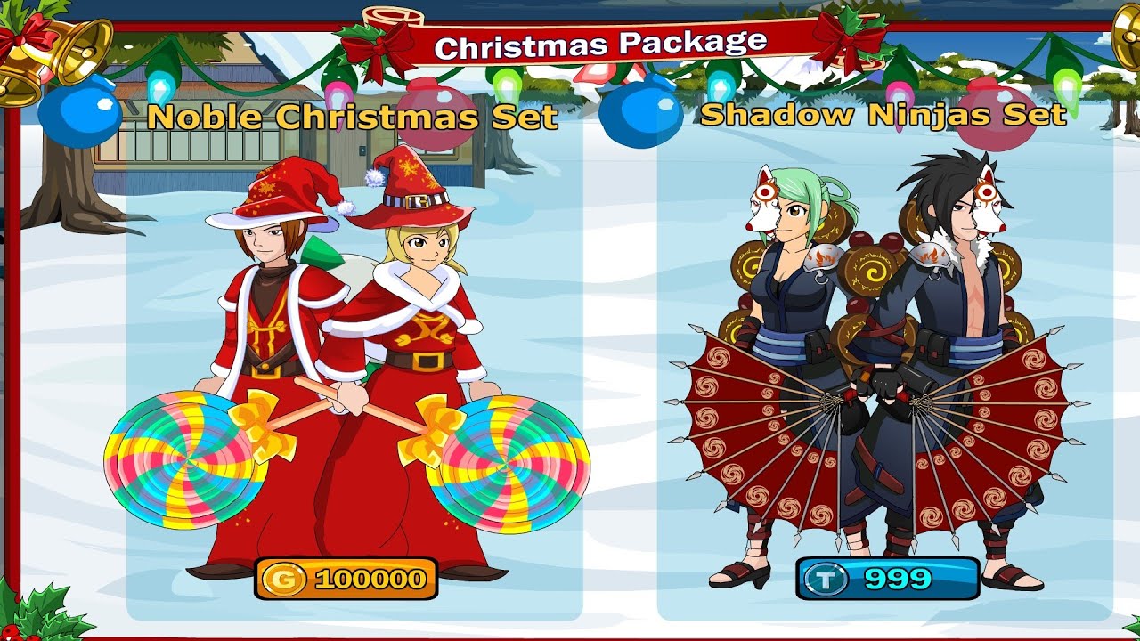 Christmas Package : Noble Christmas Set and Shadow Ninja Set | Ninja ...
