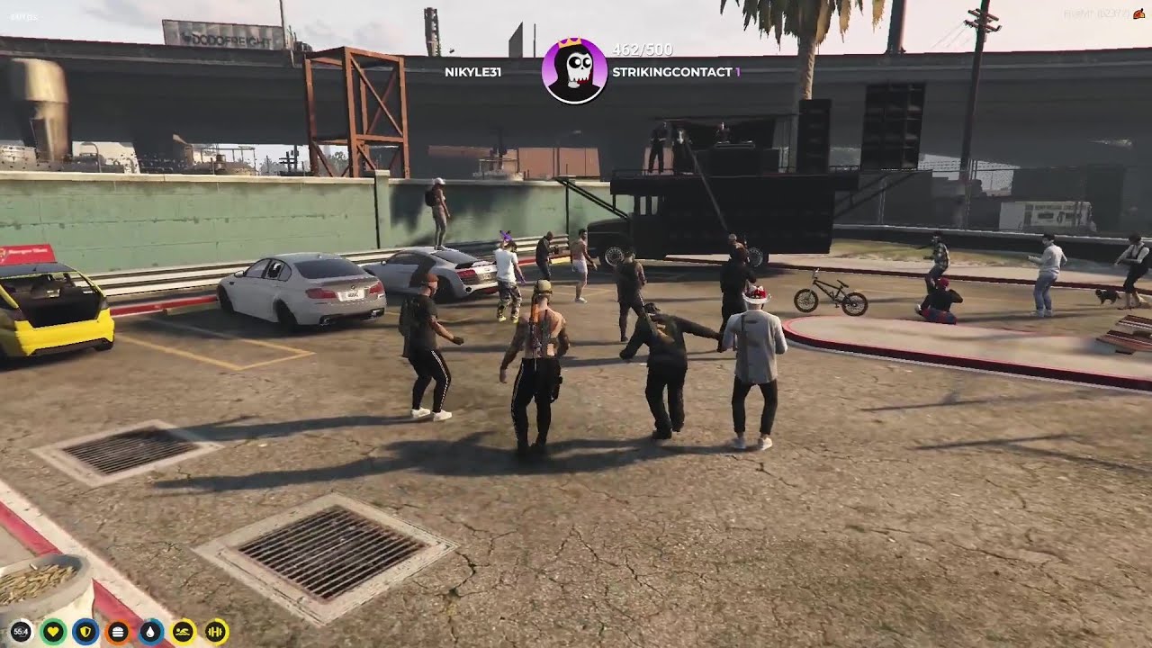 Hydra THROWS a BLOCK PARTY at The RUST COMPOUND & CLAPS La Flare (Hydra ...