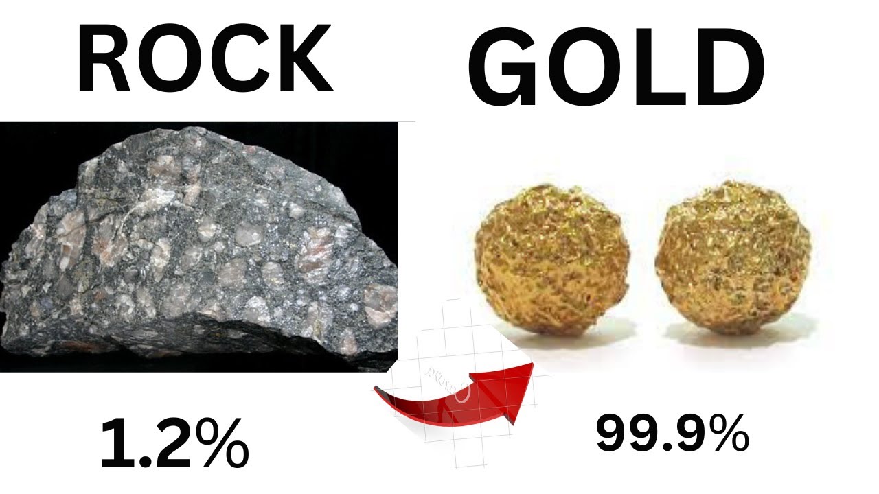 Turning a ROCK into PURE GOLD! - YouTube