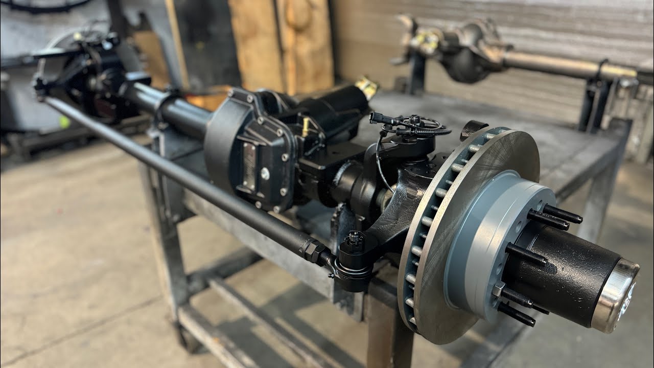 Our all new Dana 60 front axle! 🎉🎉 - YouTube