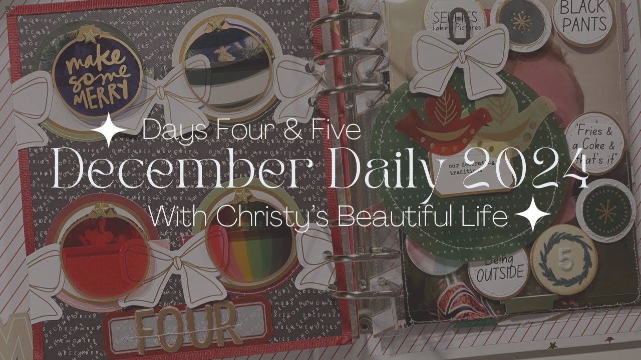 December Daily 2024//Days 4 & 5 - YouTube