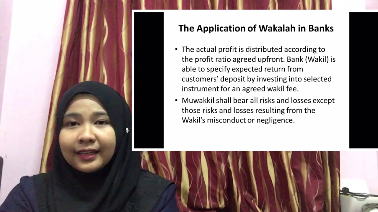 ISB548- Saving account using Wadiah Yad Dhamanah and Wakalah contract ...