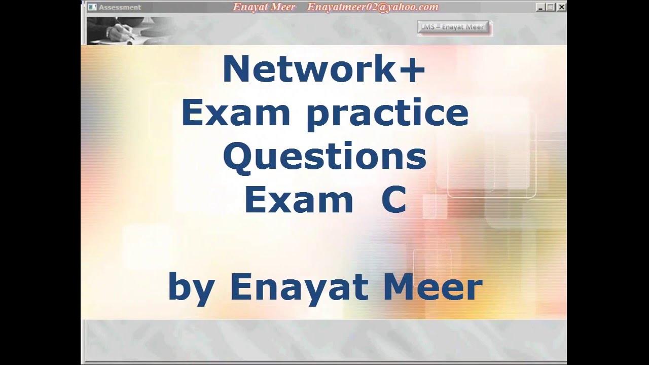 Network + Exam practice Questions - Exam C - YouTube