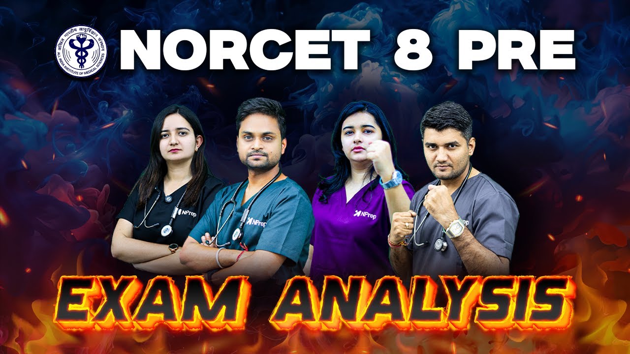 NORCET 8 Pre Paper Analysis | Paper Level? NORCET Complete Paper ...