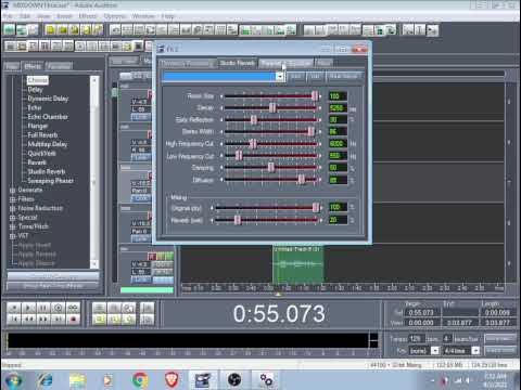 Adobe Audition 1.5 How to mix RnB Vocals (Tagalog Tutorial) - YouTube