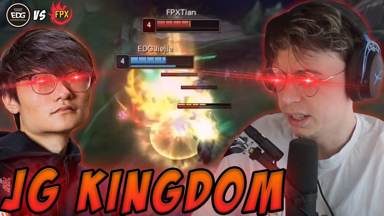 TIAN IS SO AGGRESSIVE - EDG VS FPX FULL REVIEW - CAEDREL - YouTube