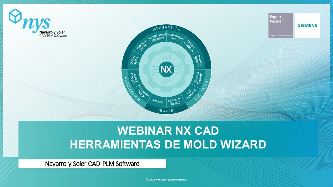 Herramientas de Mold Wizard | Webinar NX - YouTube