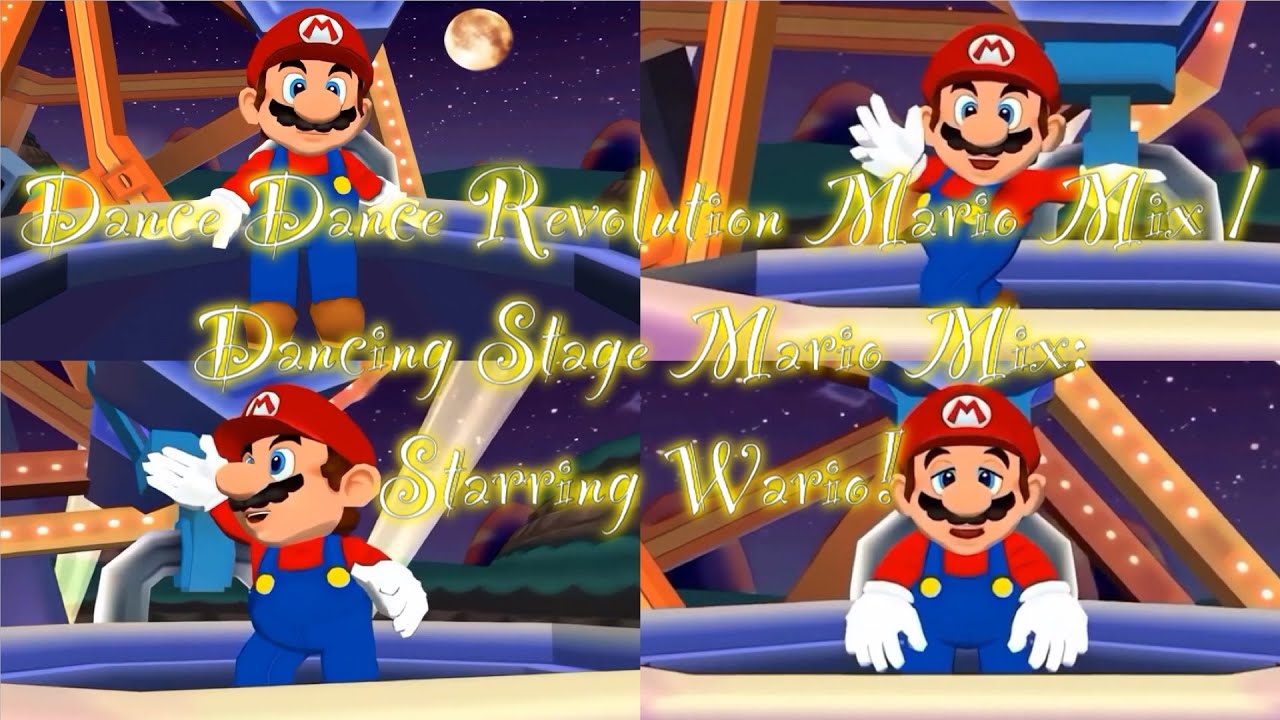 Dance Dance Revolution Mario Mix / Dancing Stage Mario Mix: Starring ...