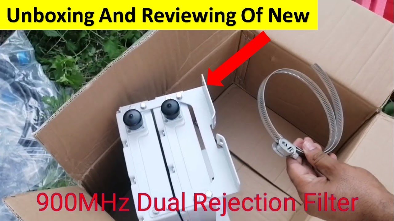 Unboxing and Reviewing of 900MHz Dual Rejection Filter - YouTube