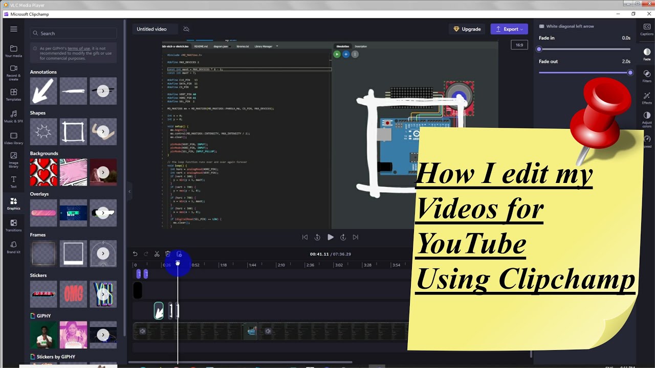 How I edit my videos for YouTube using Microsoft Clipchamp #video # ...