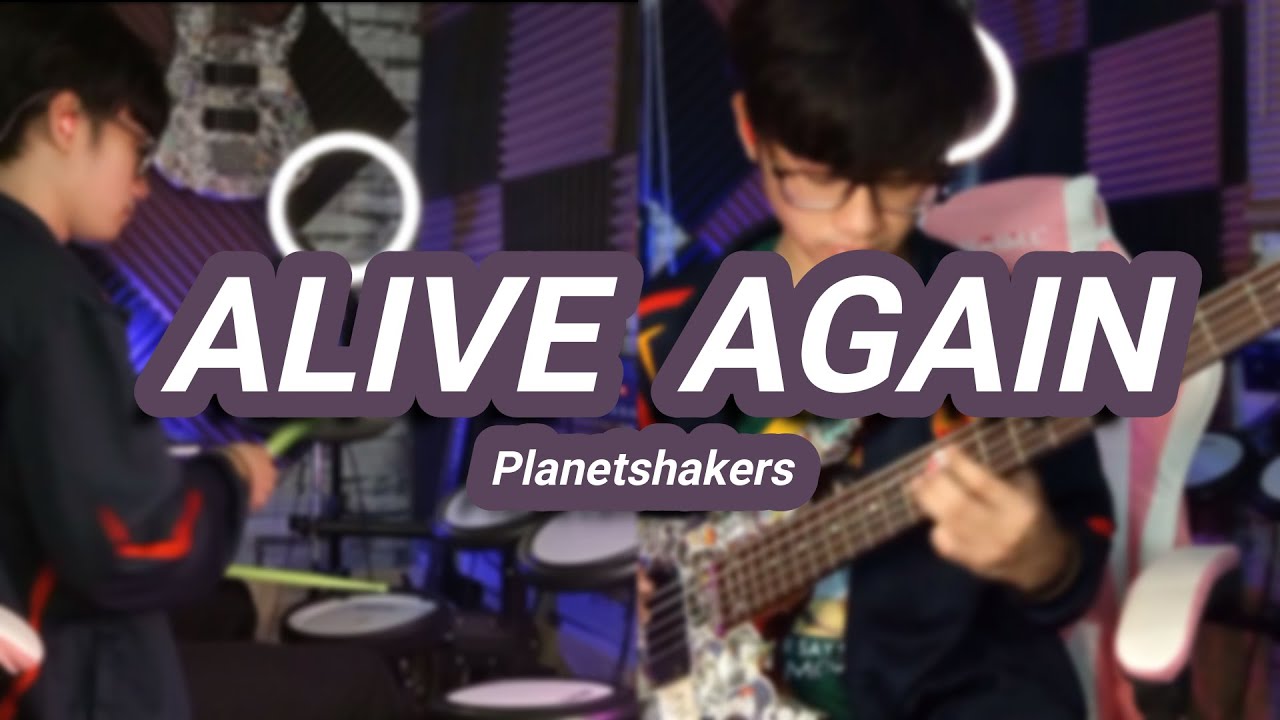 Alive Again |©Planetshakers |【Short Drum & Bass Cover】 - YouTube