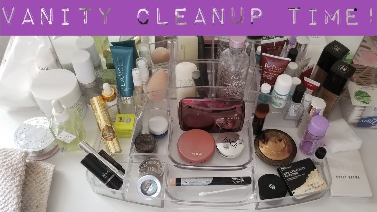 Let's Clean My Vanity! - YouTube