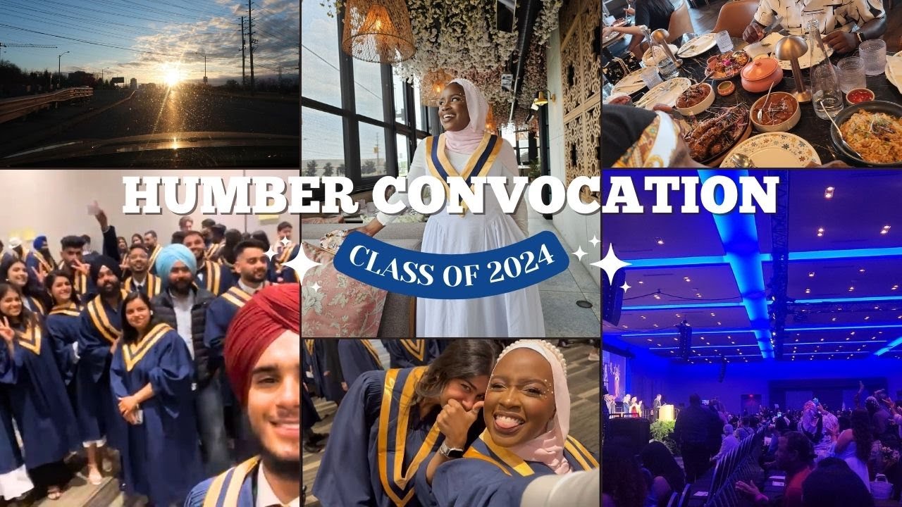 Last Days at College | Attend College in Canada | HUMBER CONVOCATION ...