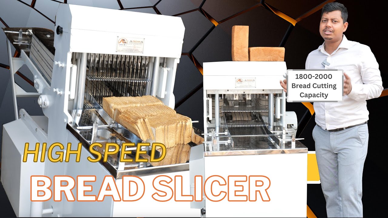 Best High Speed Bread Slicer | Bread and Rusk Cutting Machine | Bread ...
