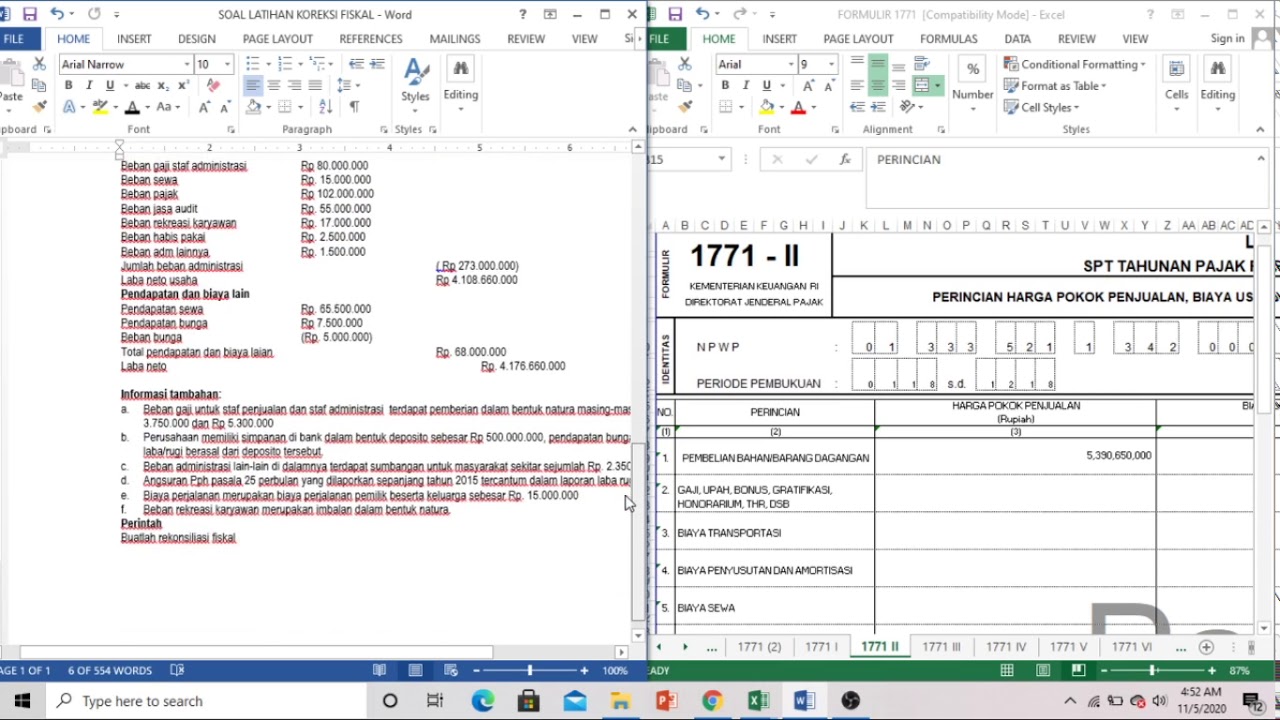 FORMULIR 1771 II - YouTube