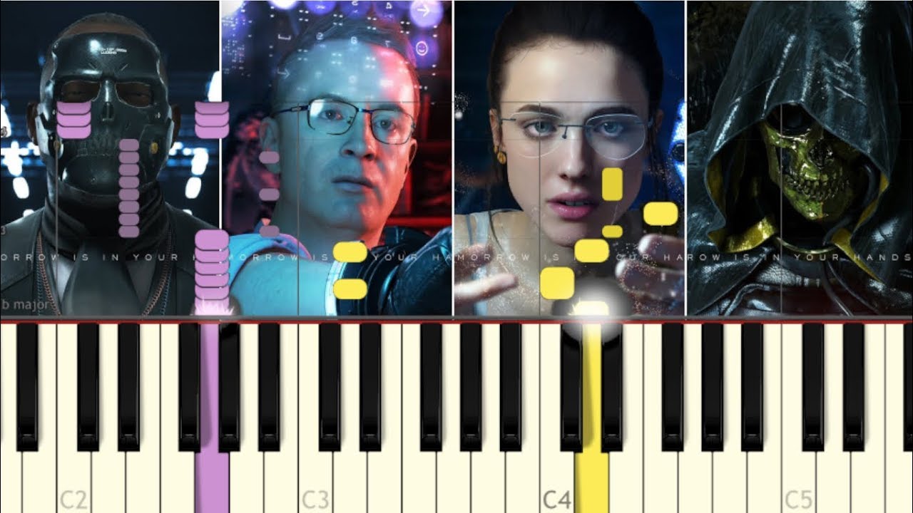 𝗗𝗘𝗔𝗧𝗛 𝗦𝗧𝗥𝗔𝗡𝗗𝗜𝗡𝗚 | TRAILER - SYNESTHESIA PIANO TUTORIAL - YouTube