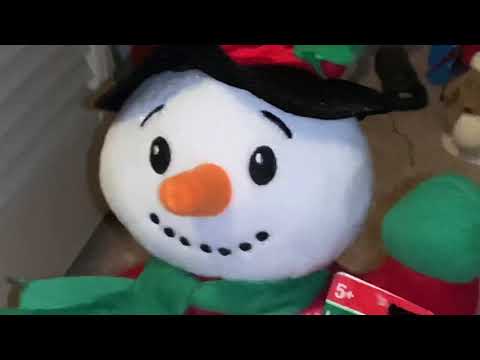 Destroying My CVS Snowflake Spinning Snowman - YouTube