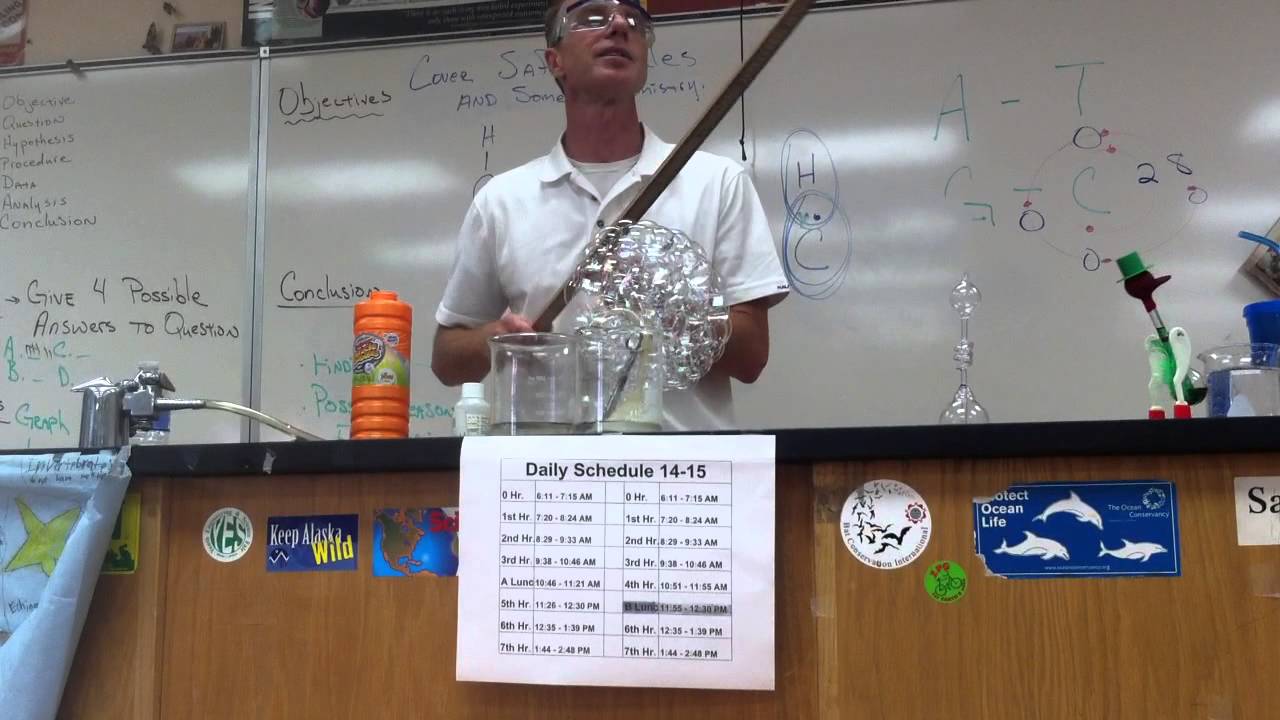 Lab Safety and Bubble Lab - YouTube