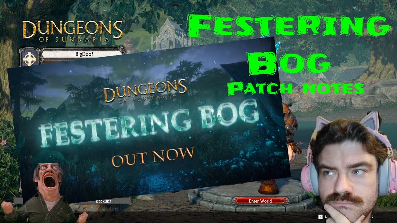 Festering Bog Patch Notes - YouTube