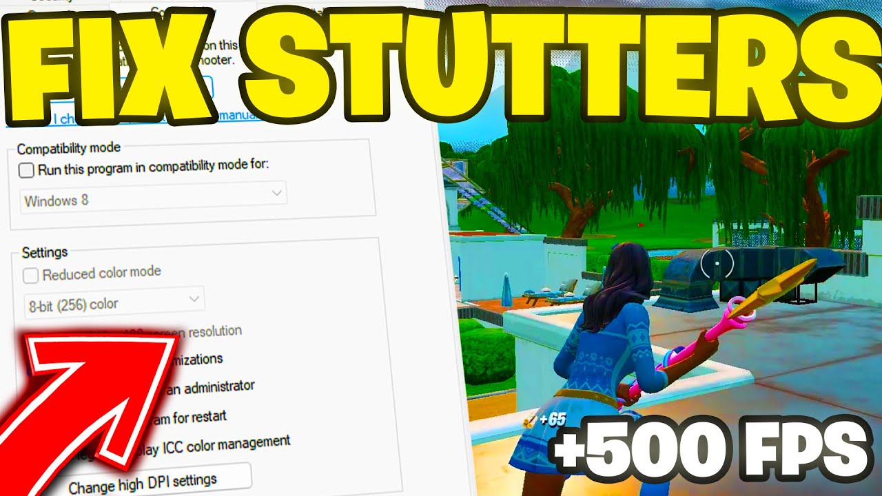 How To FIX Stutters In Fortnite OG! (FPS BOOST Fortnite!) - YouTube