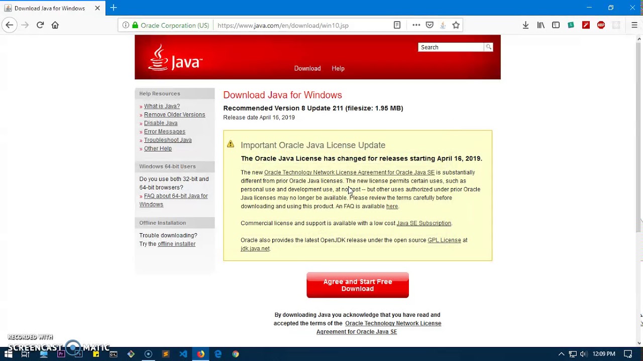 How to Install Java on Windows 10/8/7 - YouTube