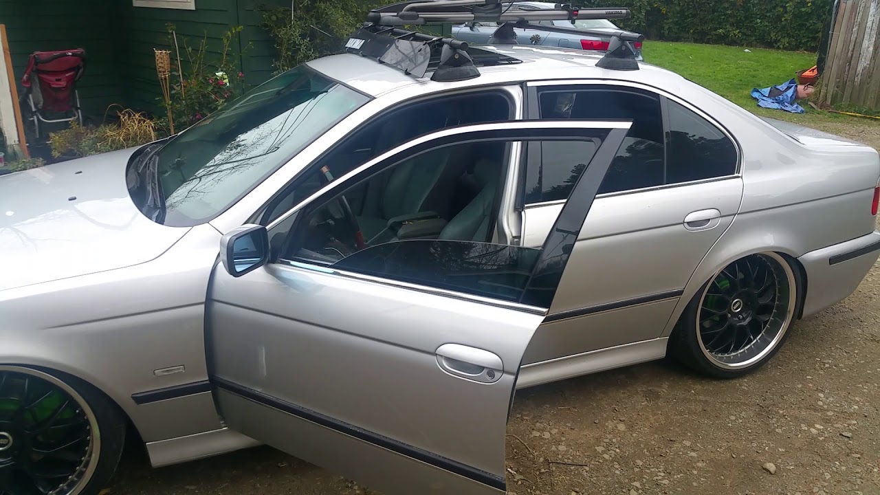 lowered bmw 540i v8 (stefan's) - YouTube