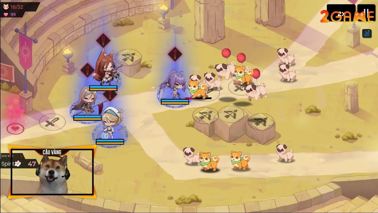 Shiba Wars – Goddess Defense: Game thủ thành chiến lược cùng các nữ ...