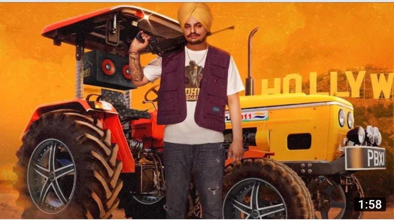 Sidhu Moose wala 👈5911 tractor 🚜 in. house pind Moose village reel ...