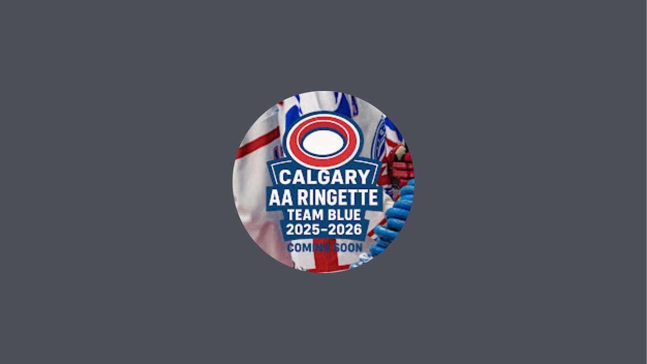 Calgary AA Ringette Team Blue vs. Team White - YouTube