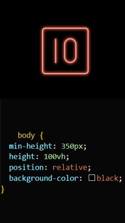 Create Stunning Text Glow Animation With Html And Css Coding Html Python Youtube