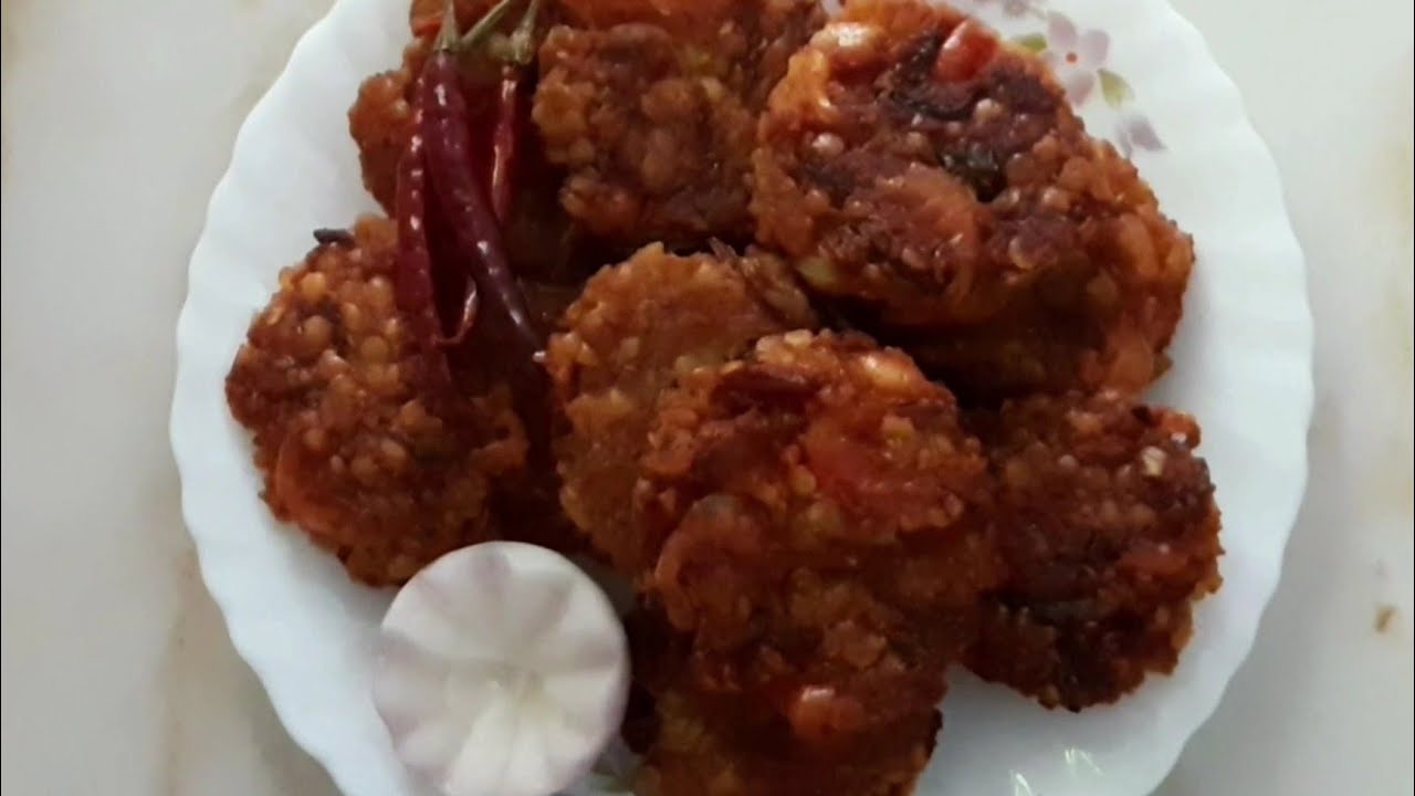 সহজে তৈরি করে নিন চিংড়ি মাছ দিয়ে ডালের বড়া//Daler Bora recipe ...