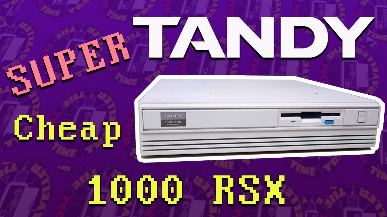 The Last Tandy 1000 | The Really Rare Tandy 1000 RSX! - YouTube
