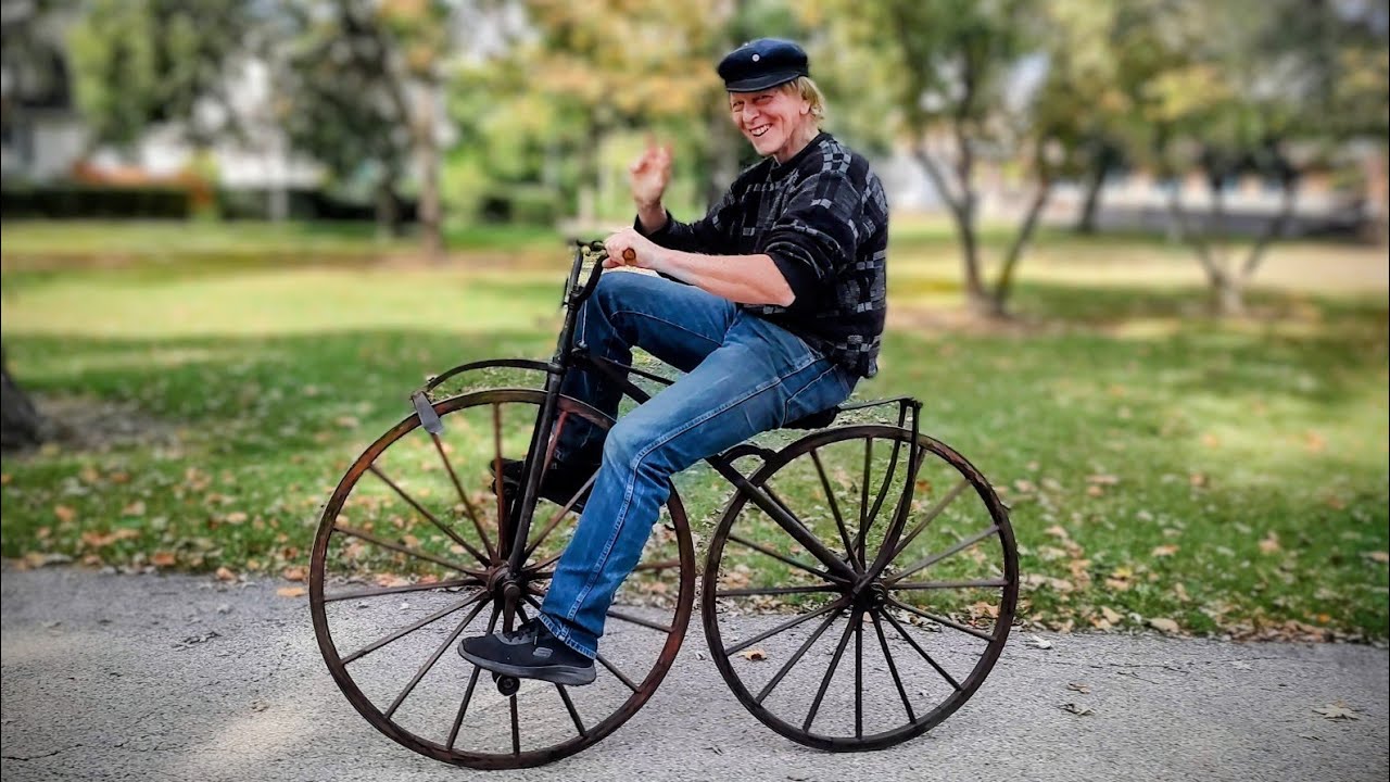 Antique Velocipede Bicycle one of the first ! Favre Voiron France 1867/ ...