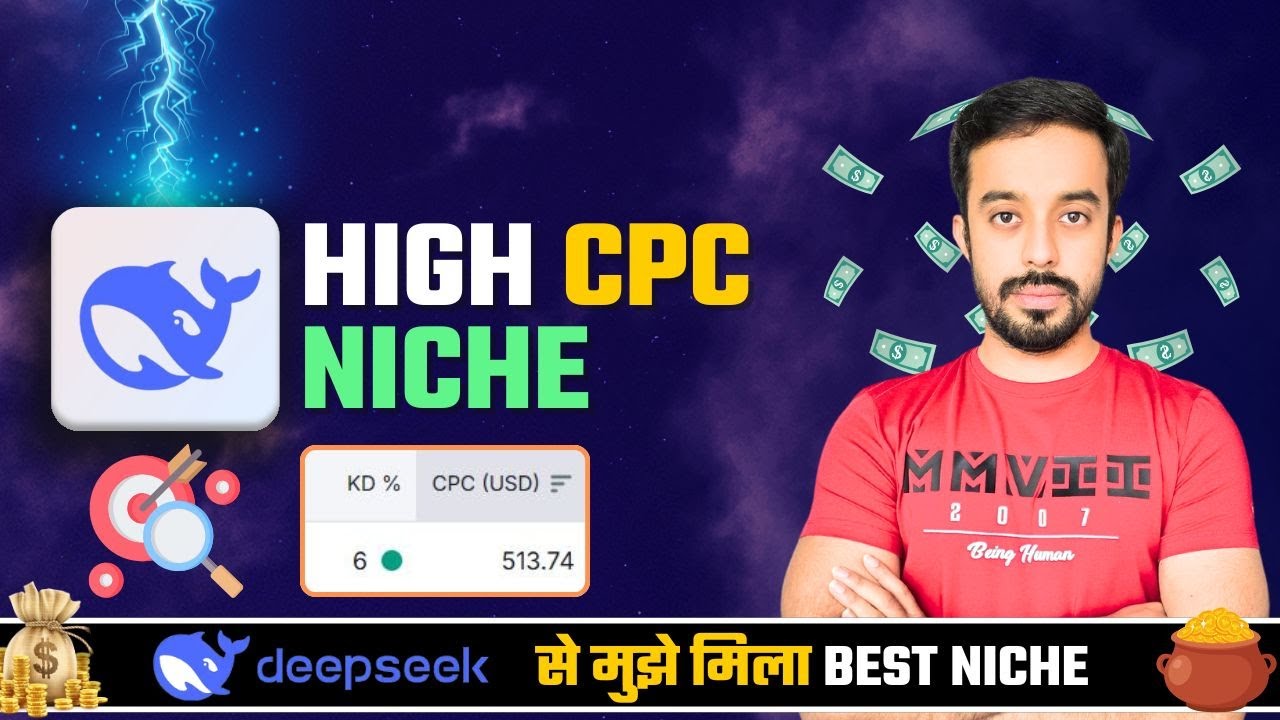How to Find High CPC Niche for Blogging using Deepseek Ai | Best ...