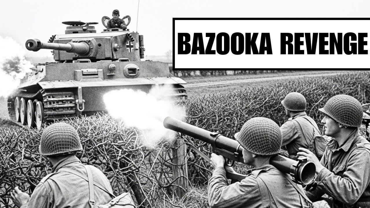 German Troops Laughed At "Toy" American Bazookas… Until Tigers Started ...