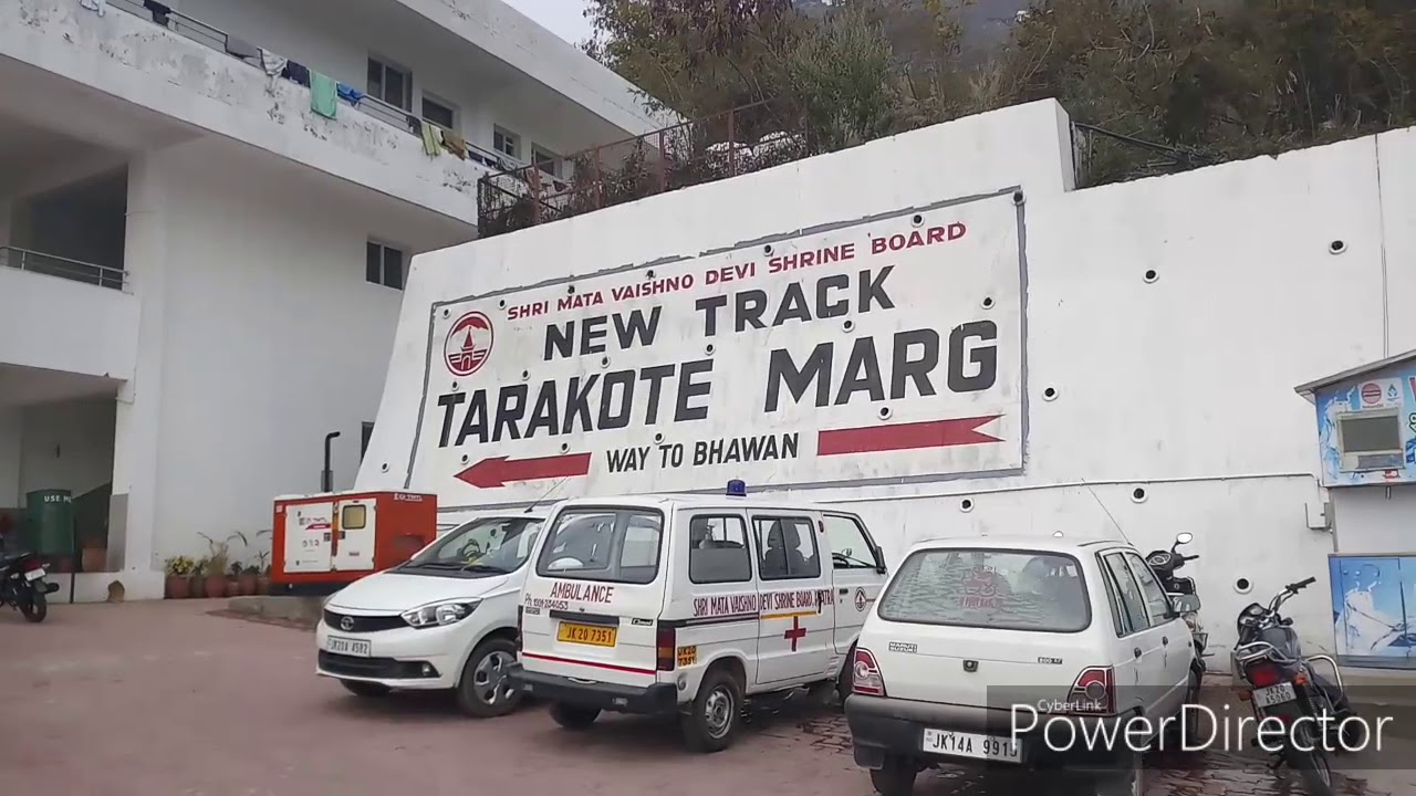 New track tarakote marg ,way to bhawan via adhkuwari, vaishno devi ...
