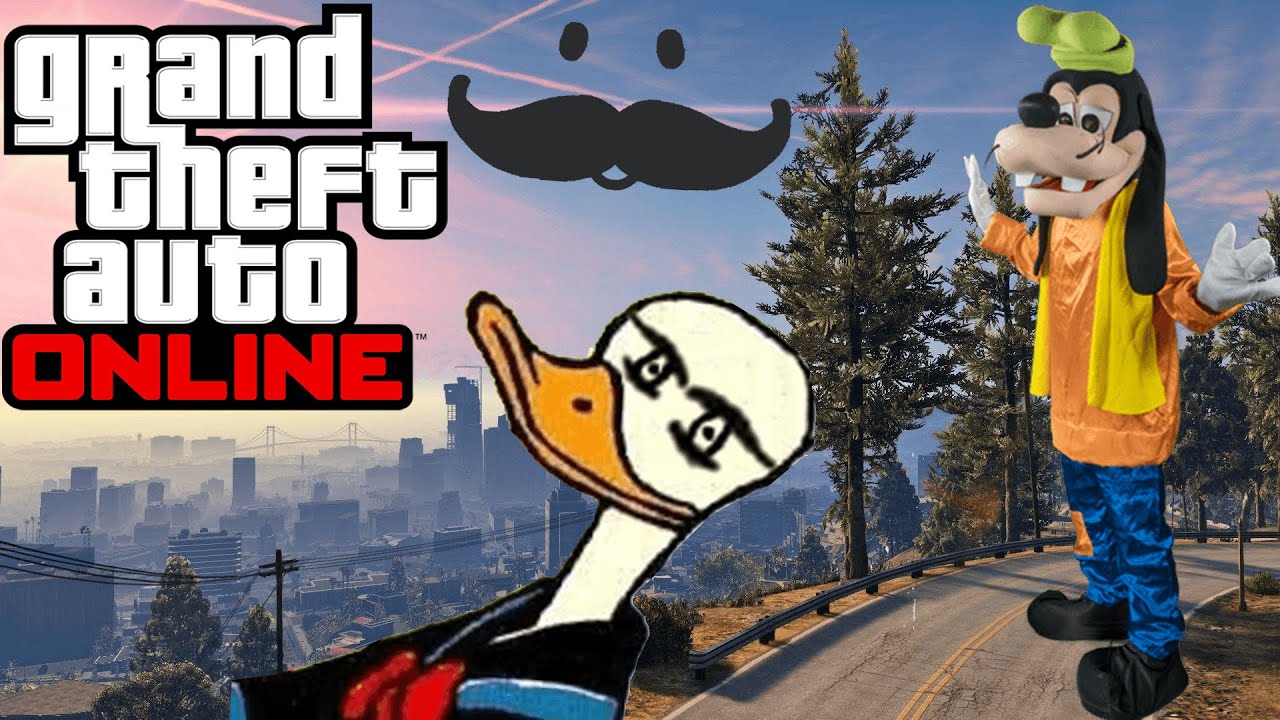 Donald Duck, Bicycles, and GTA - YouTube