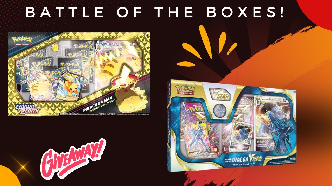 Pokemon Box Battle and April GIVEAWAY! - YouTube