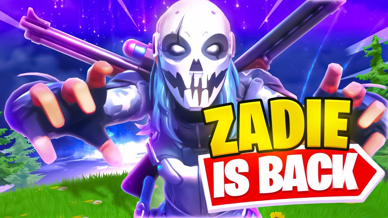 The SWEATIEST Skin in Fortnite is Back! (Zadie) - YouTube