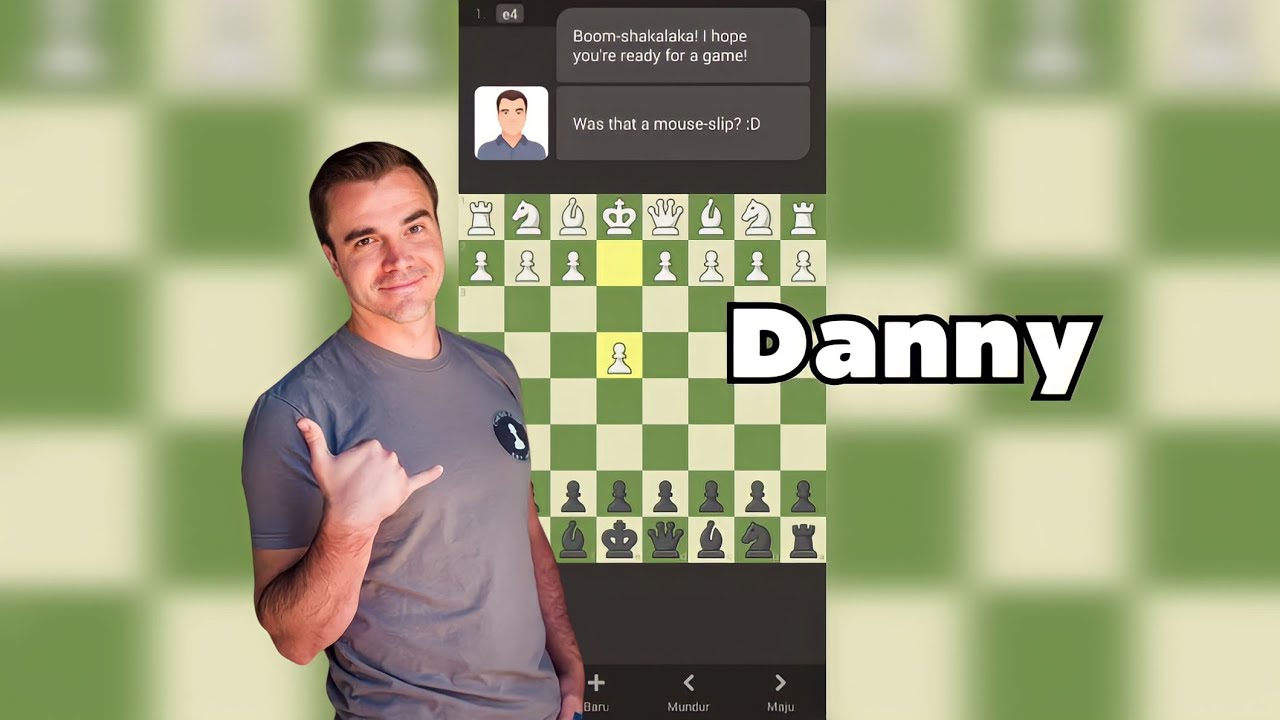 Mencoba Mengalahkan Sang Internasional Master dari Amerika Danny Rensch ...