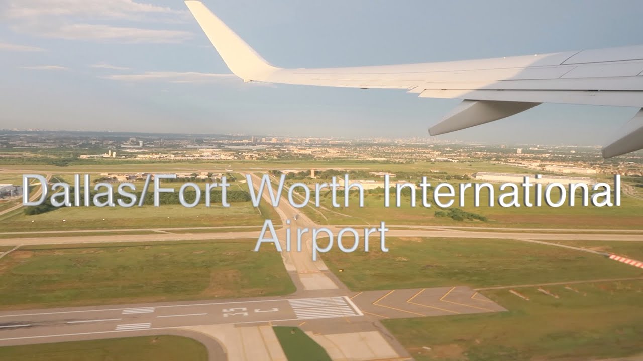 Evening Departure 17R Dallas/Fort Worth International Airport - YouTube