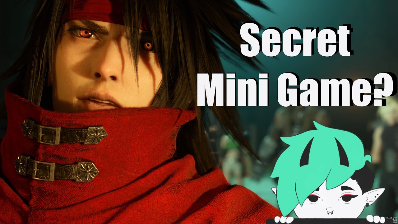 FF7 Rebirth | Hidden Mini Game: Find Vincent Valentine (parody) - YouTube