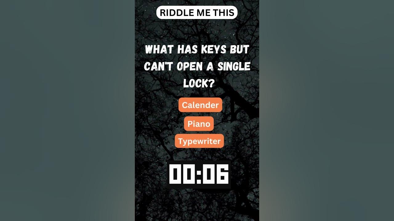 Crack The Code Unraveling An Intriguing Riddle Challenge 6๐riddles Youtube