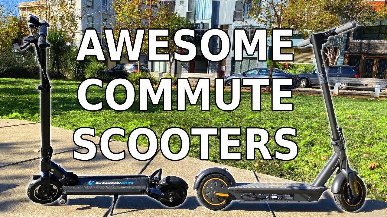 Turbowheel Swift vs Ninebot Max | Best commuter electric scooter under ...