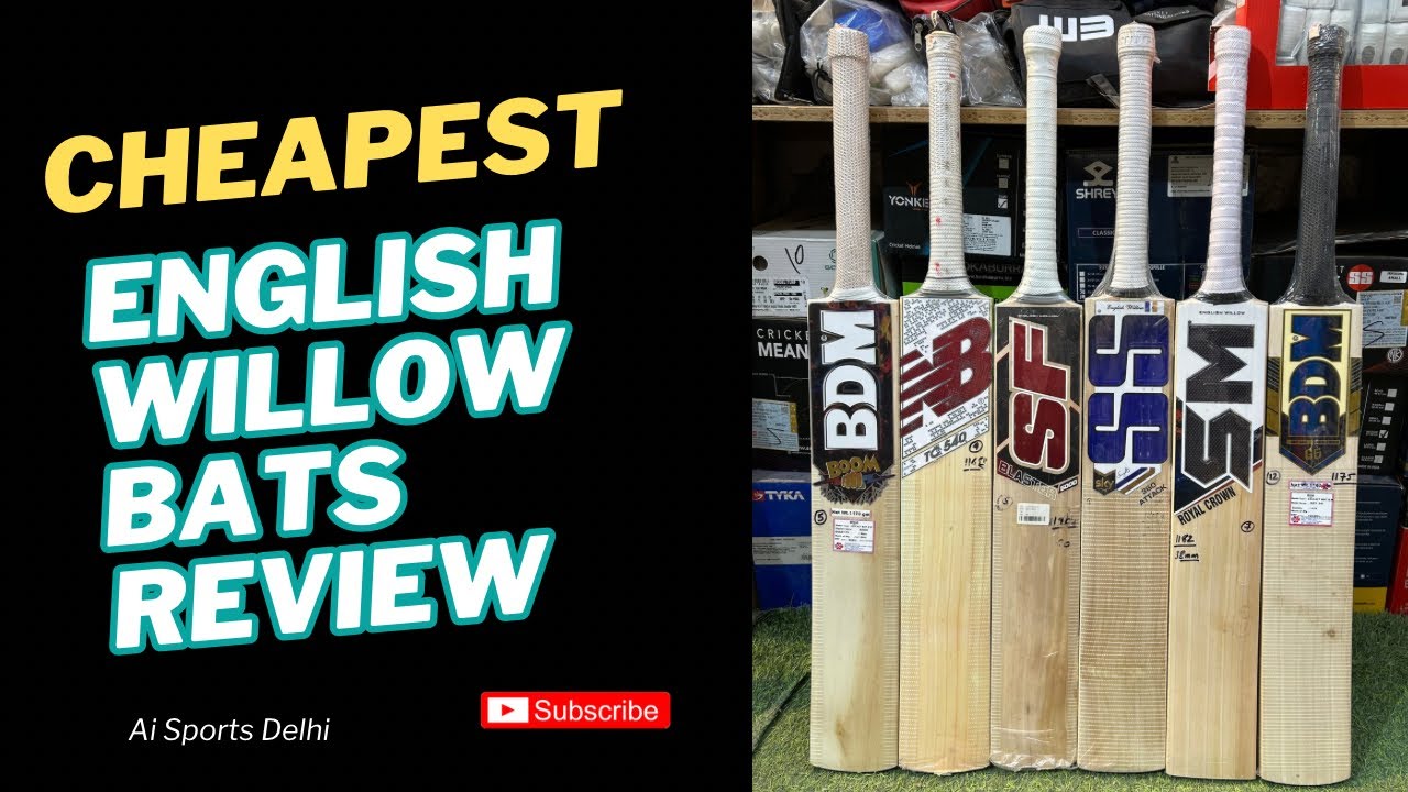 Cheapest English Willow Bats Review | Ai Sports Delhi | +918287417792/ ...