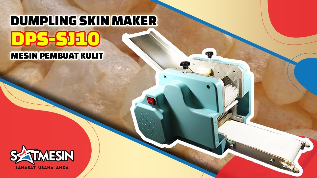 Dumpling Skin Maker DPS-SJ10 - YouTube