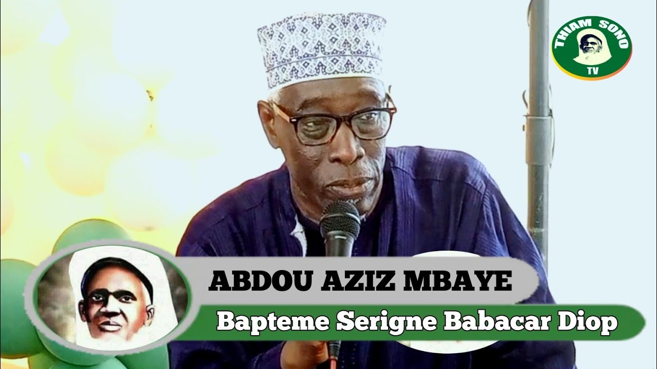 Abdou Aziz Mbaye li mba diam la dégueul rek ken dou yonente bi - YouTube
