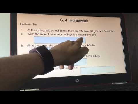 Eureka Math Grade 6 Module 1 Lesson 1 Ratios - YouTube